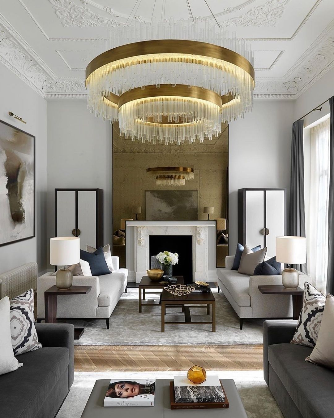 Living Room Project With A Stunning Lighting Combination